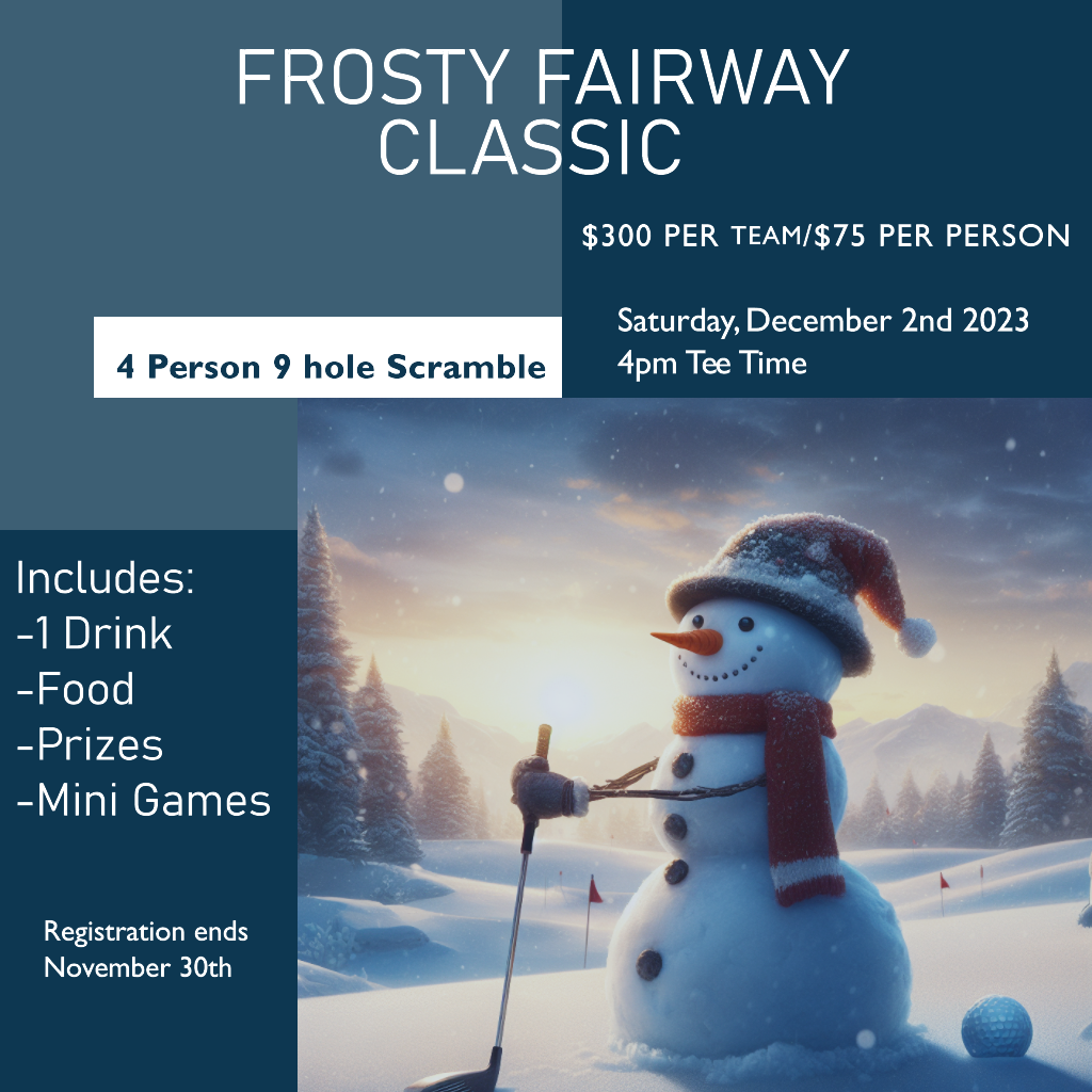 Frosty Fairway Classic | MJB.GOLF